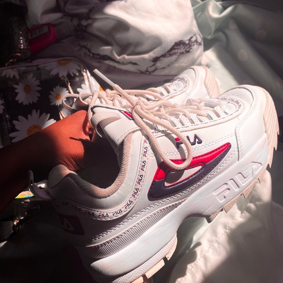 Fila | Shoes | All White Filas | Poshmark